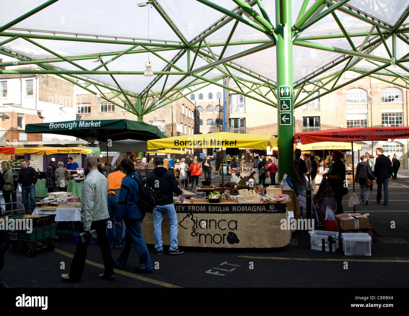 Borough Market London Stock Photo - Alamy