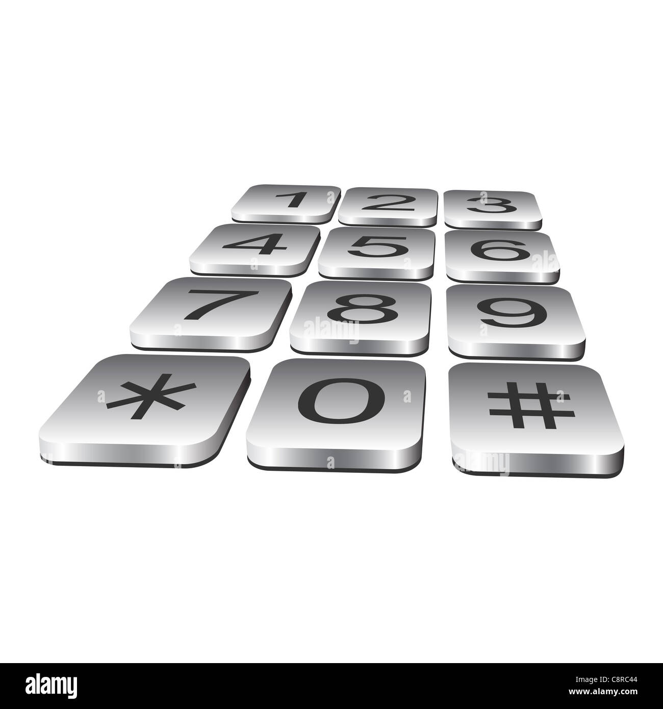 Number keys hi-res stock photography and images - Alamy