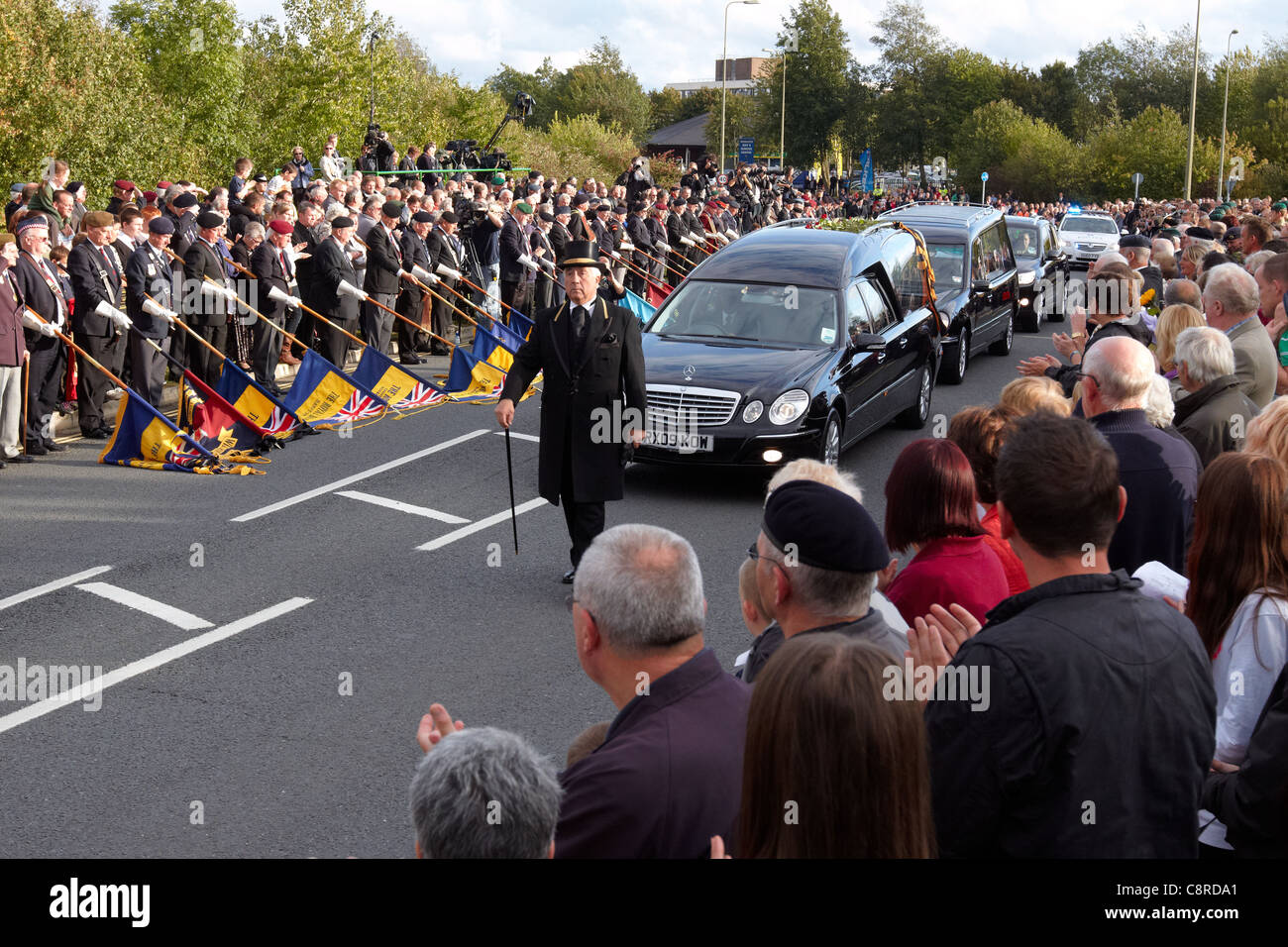 Sergeant barry weston repatriation hi-res stock photography and images ...