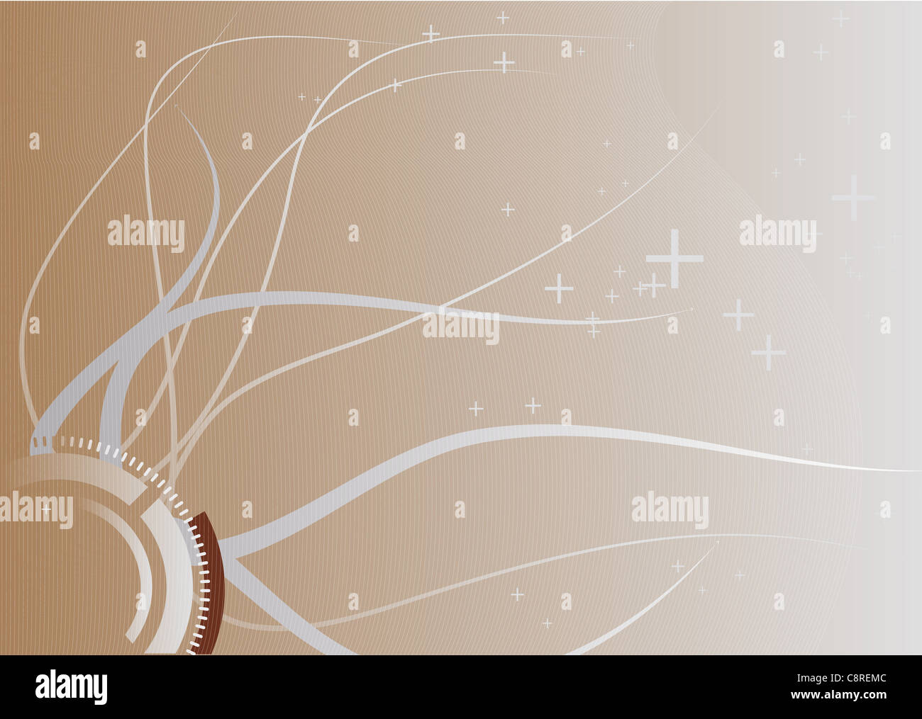 abstract lines background - composition of curved lines--great for ...