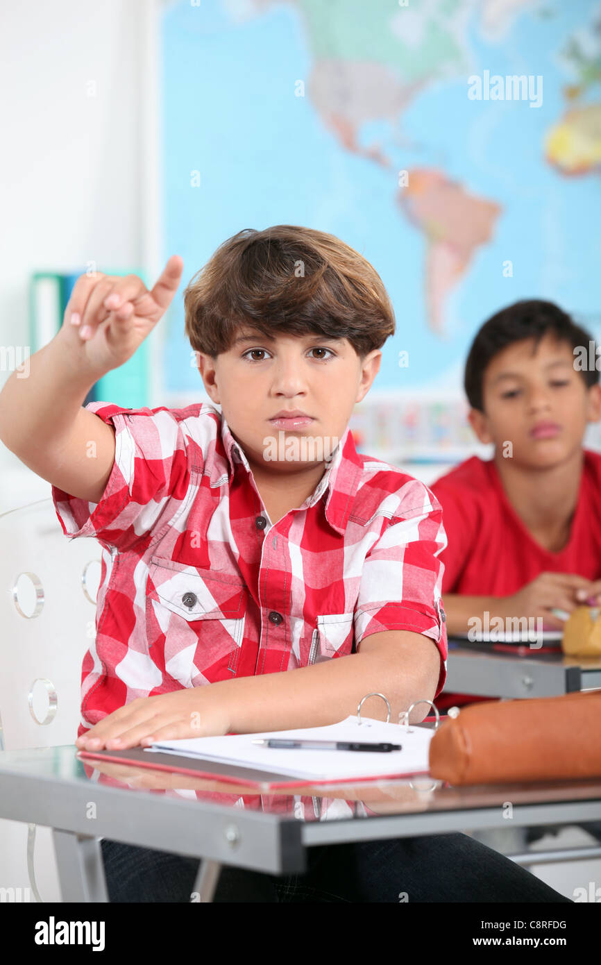 portrait of a pupil Stock Photo - Alamy