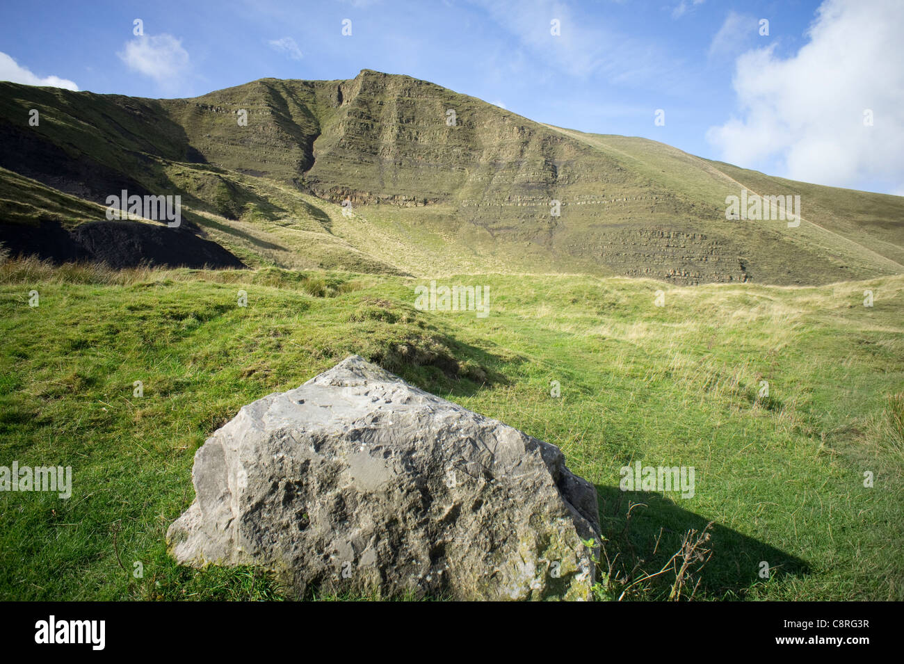 Mam Tor in Derbyshire , England, UK, United Kingdom , GB, Great Britain ...