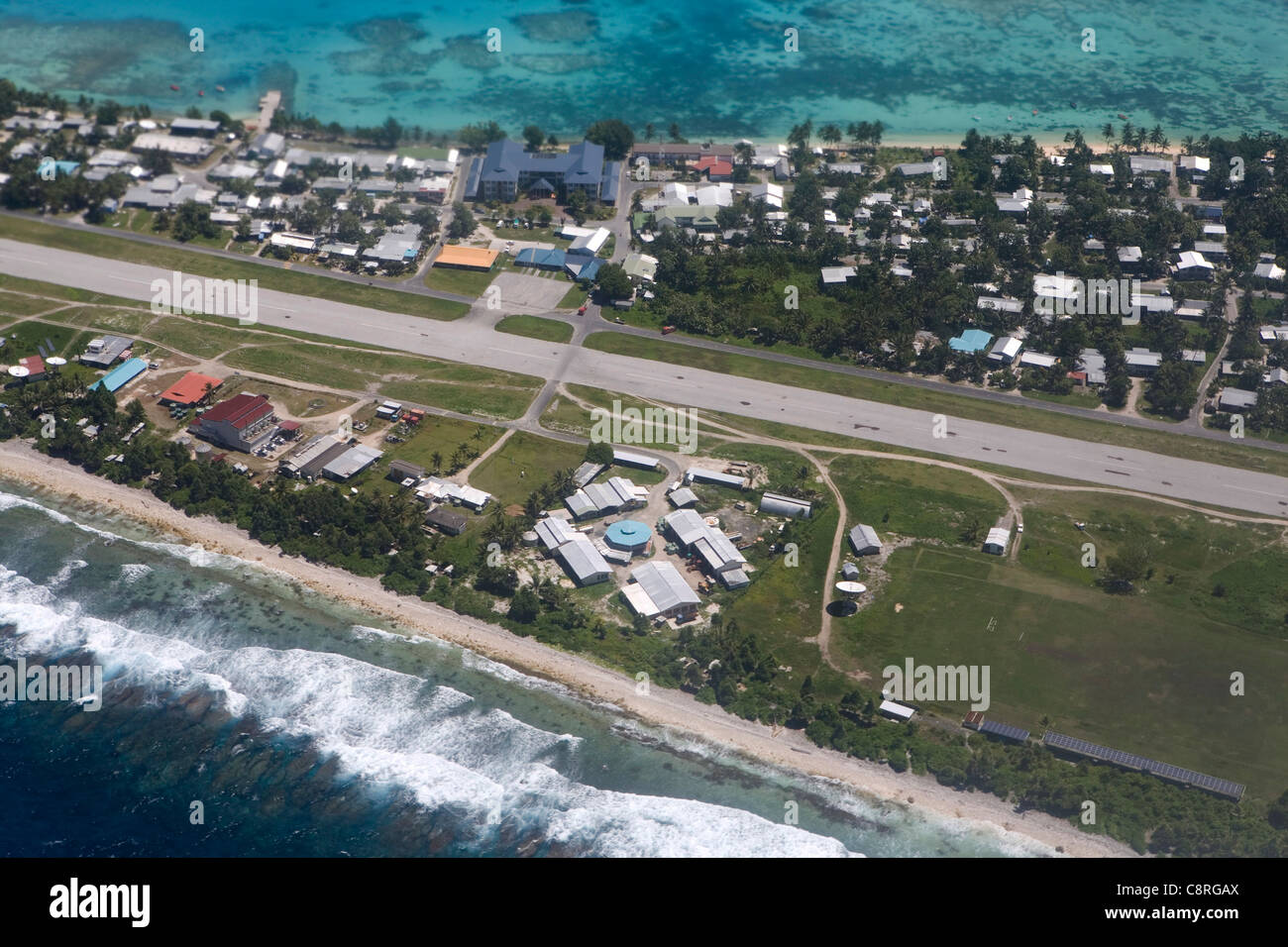 Tuvalu, island in the pacific ocean Stock Photo - Alamy