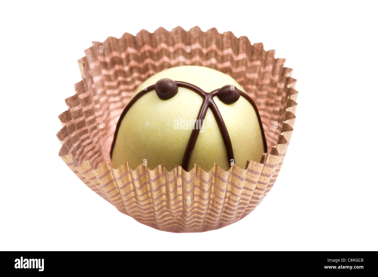 object on white - food chocolate candy Stock Photo - Alamy