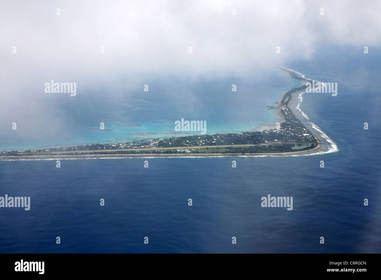 Tuvalu, island in the pacific ocean Stock Photo - Alamy