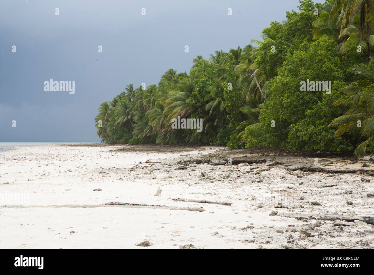 Tuvalu, island in the pacific ocean Stock Photo - Alamy