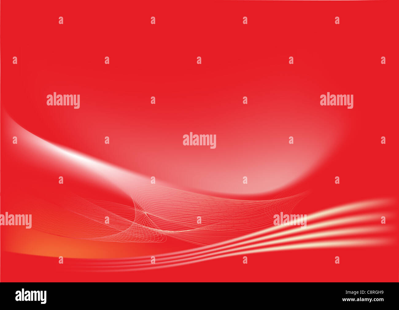red abstract lines background: composition of curved lines-great for ...