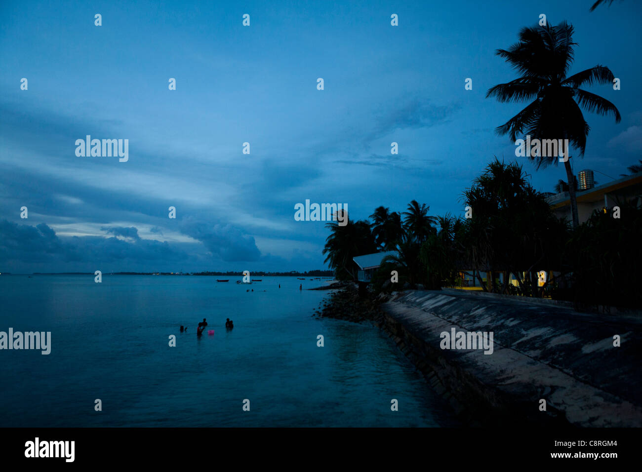Tuvalu, island in the pacific ocean Stock Photo - Alamy