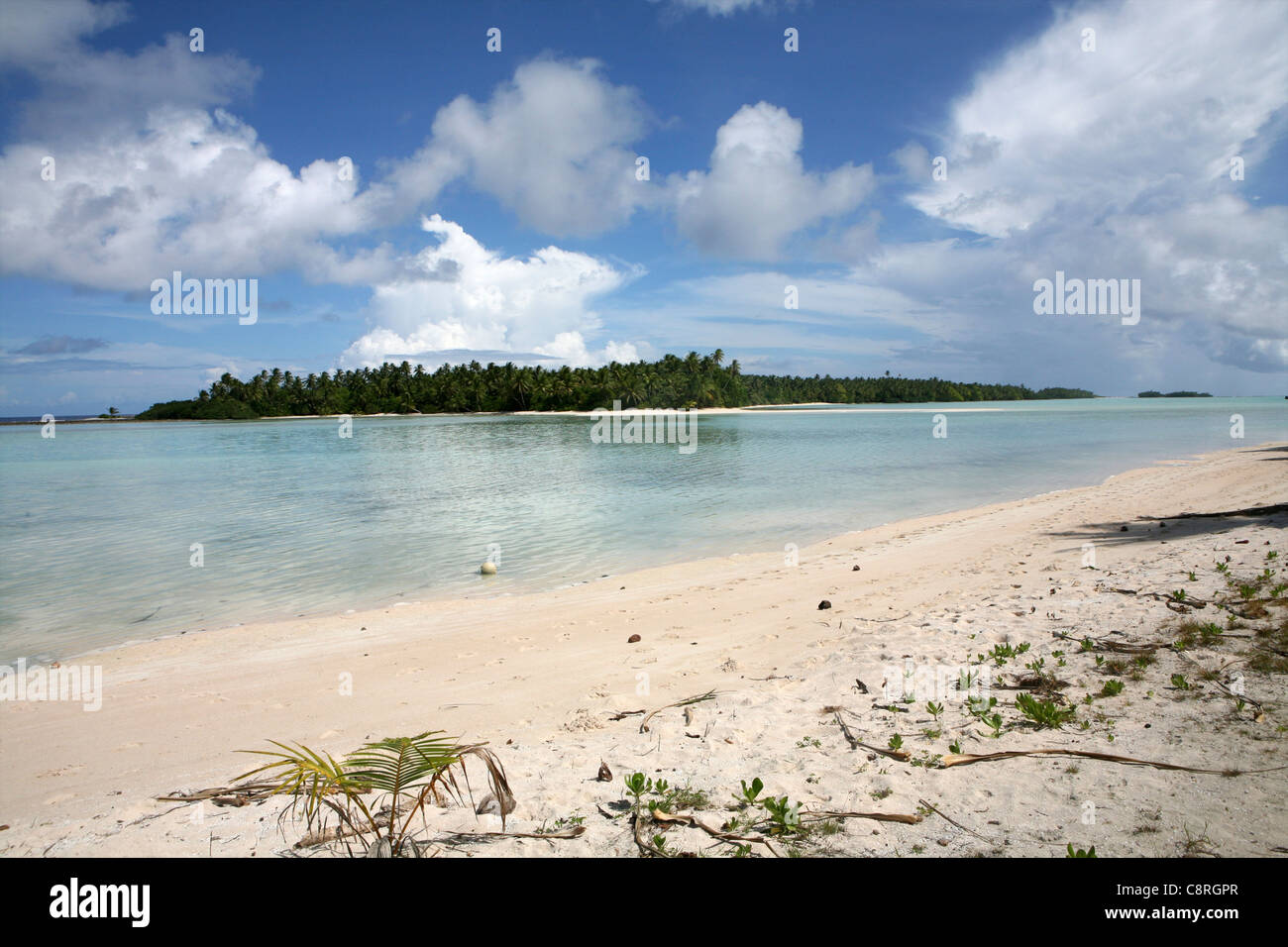 Tuvalu, island in the pacific ocean Stock Photo - Alamy