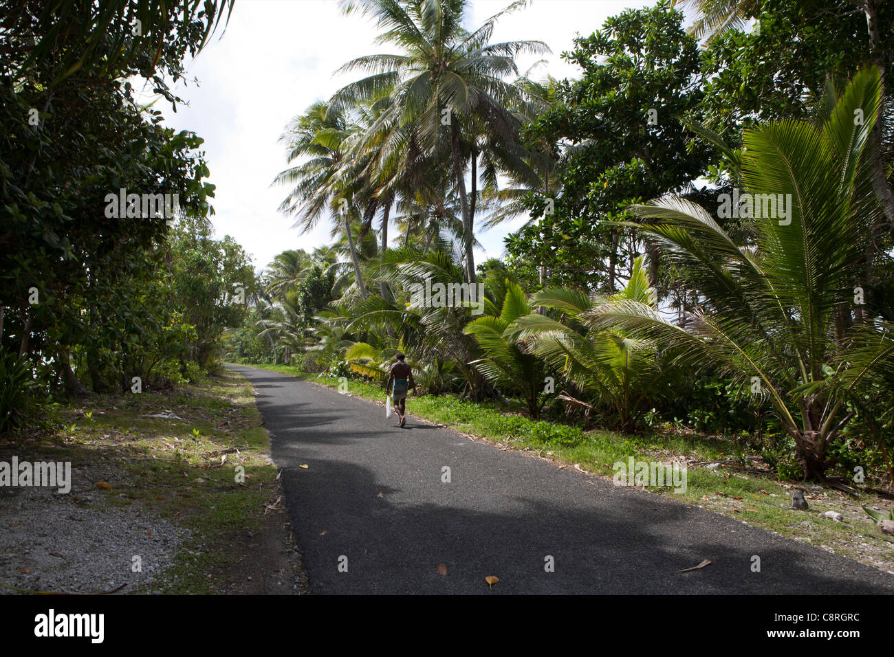 Tuvalu, island in the pacific ocean Stock Photo - Alamy