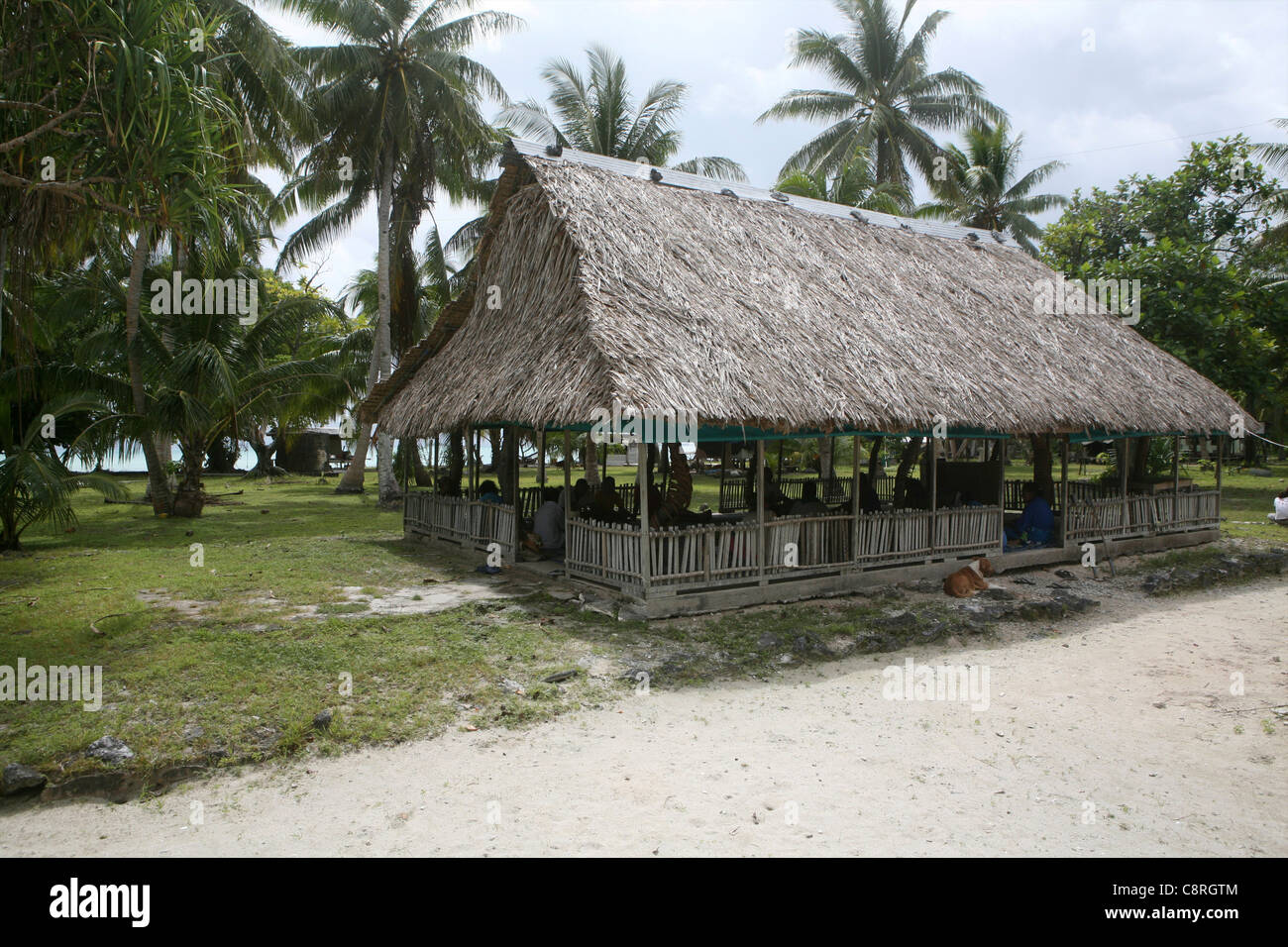 Tuvalu, island in the pacific ocean Stock Photo - Alamy