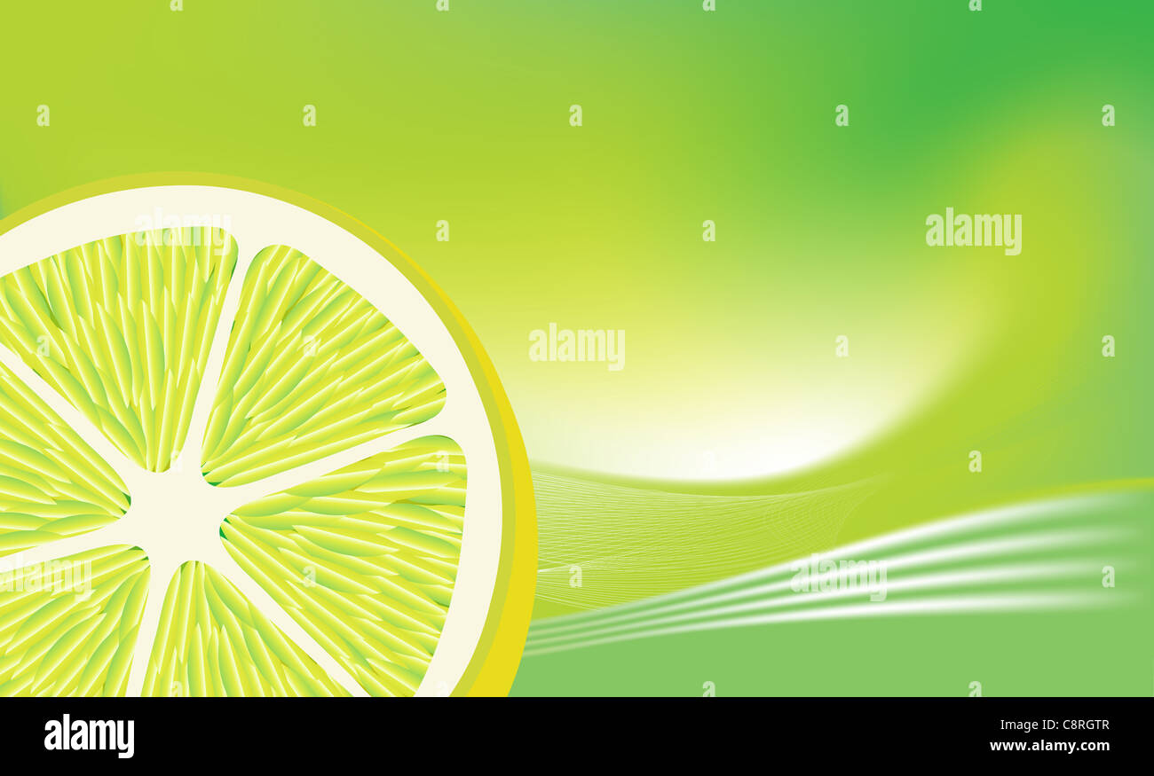 Fresh lemon on abstract background Stock Photo - Alamy