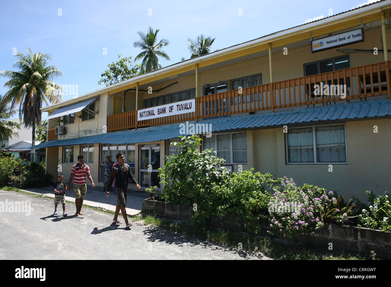 Tuvalu, island in the pacific ocean Stock Photo - Alamy