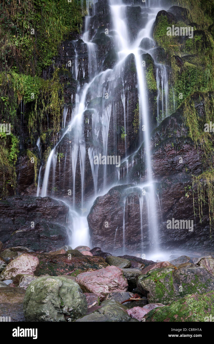 Devon waterfall hi-res stock photography and images - Alamy