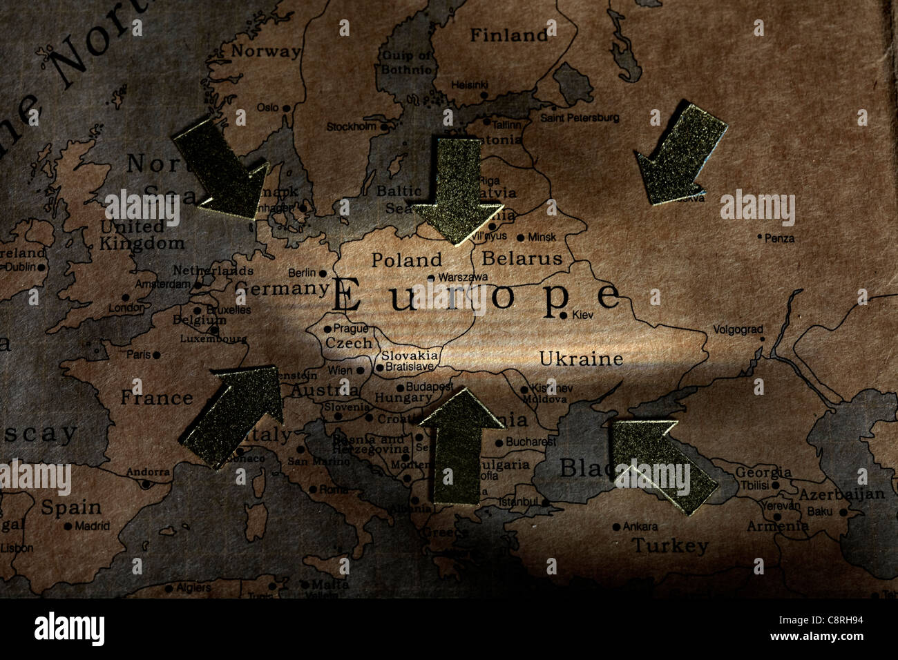 High risk and map hi-res stock photography and images - Alamy