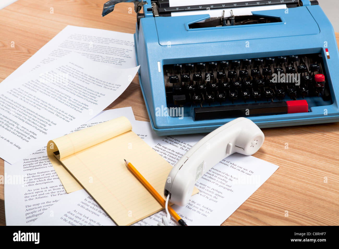 Writer With Papers High Resolution Stock Photography and Images - Alamy