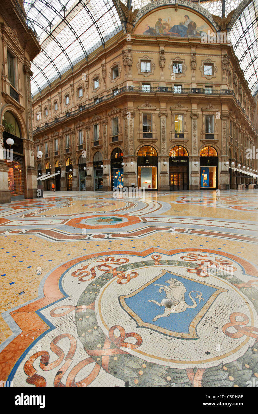 Vittorio Emanuele II Gallery. Milan, Italy Stock Photo - Alamy
