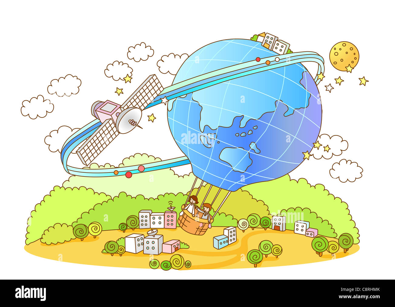 Two men in star Cut Out Stock Images & Pictures - Alamy