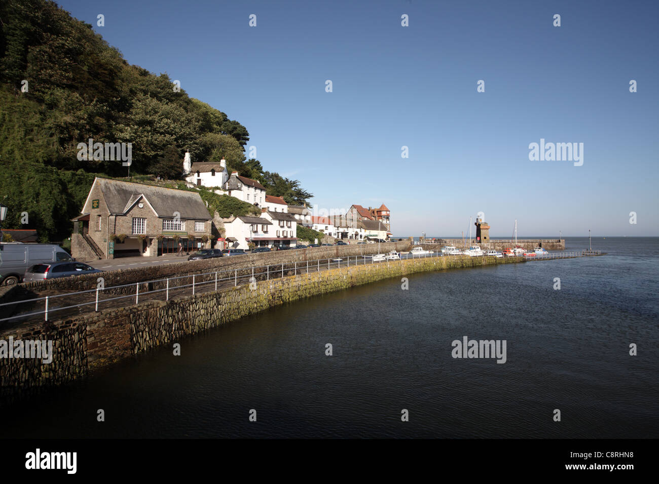 Lynmouth Harbour, Devon, England Stock Photo - Alamy