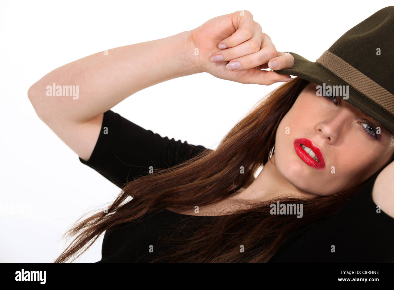 Spy fedora hi-res stock photography and images - Alamy