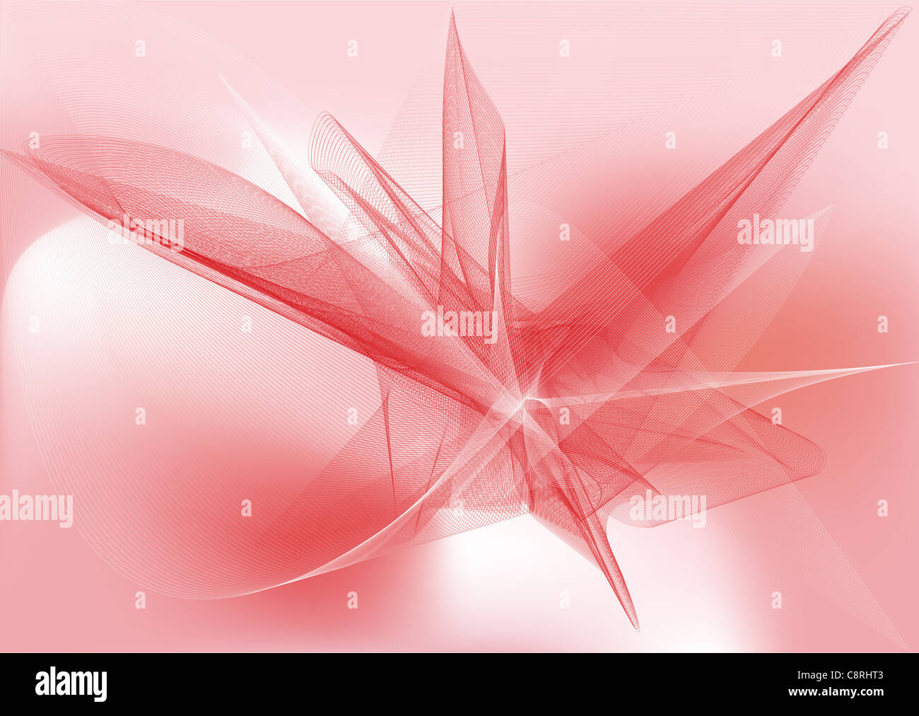 Red background moving curved lines hi-res stock photography and images ...