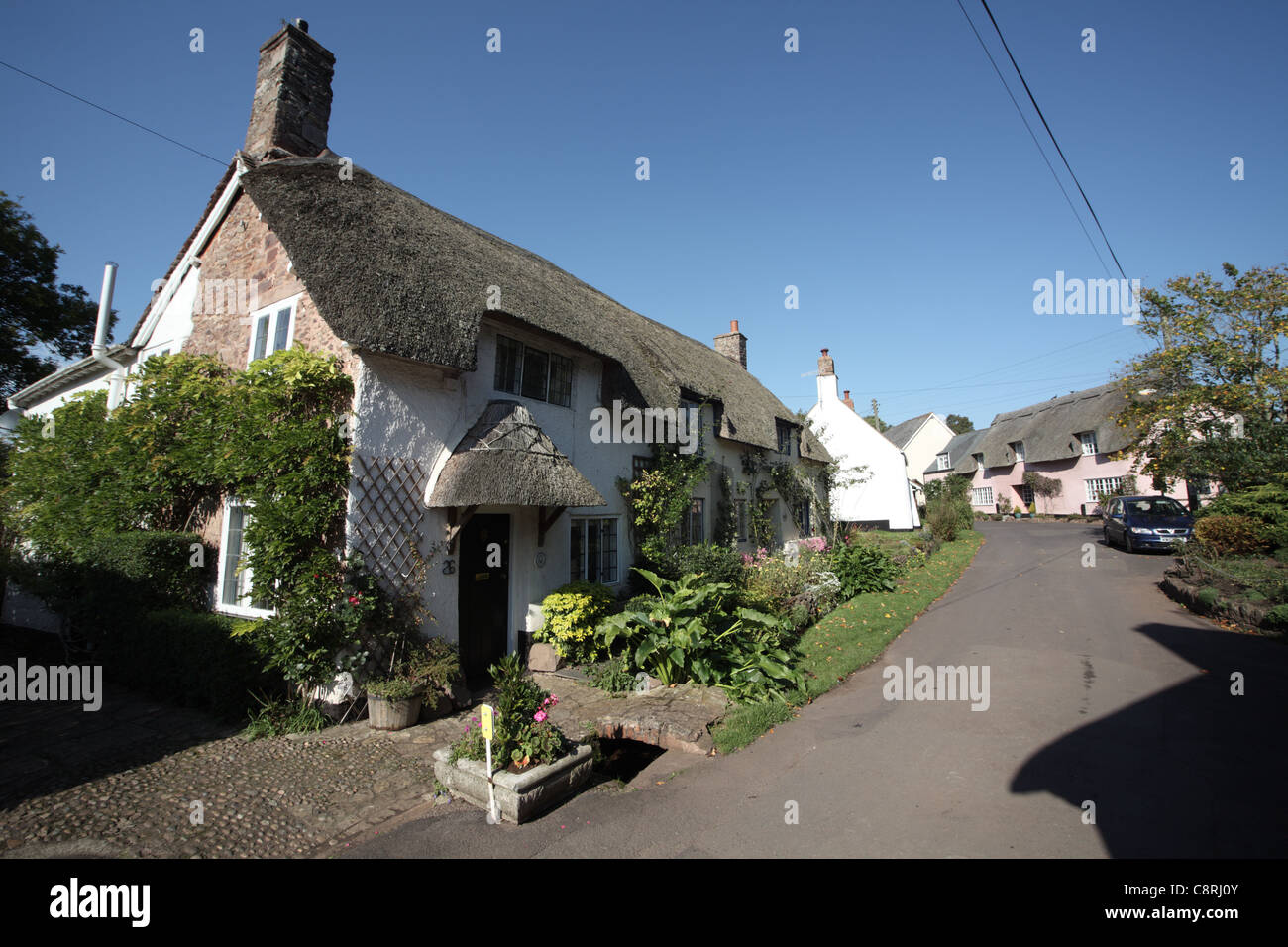 Dunster cottage hi-res stock photography and images - Alamy