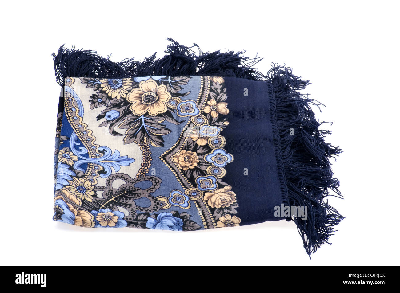 White shawl hi-res stock photography and images - Alamy