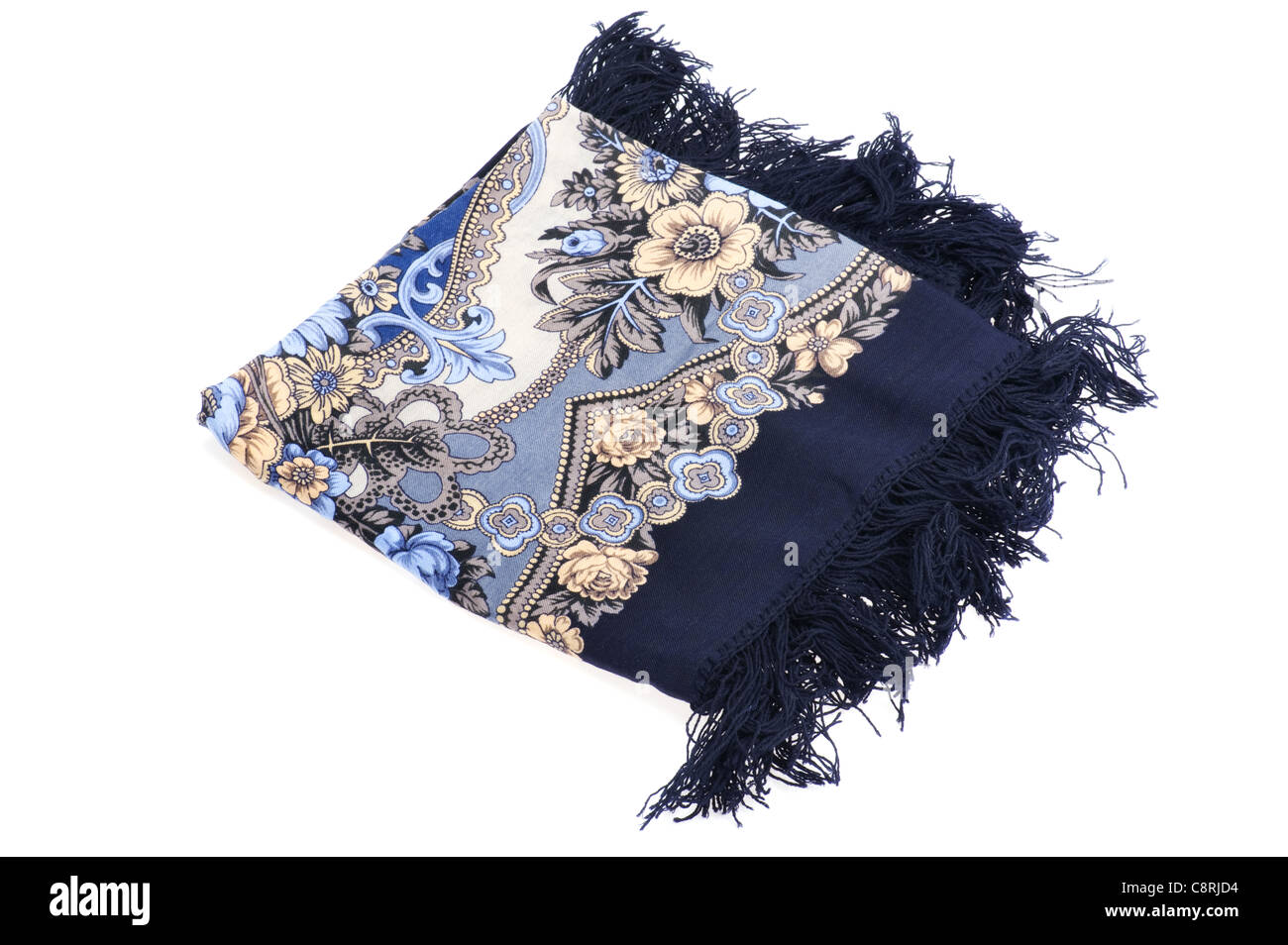 White shawl hi-res stock photography and images - Alamy