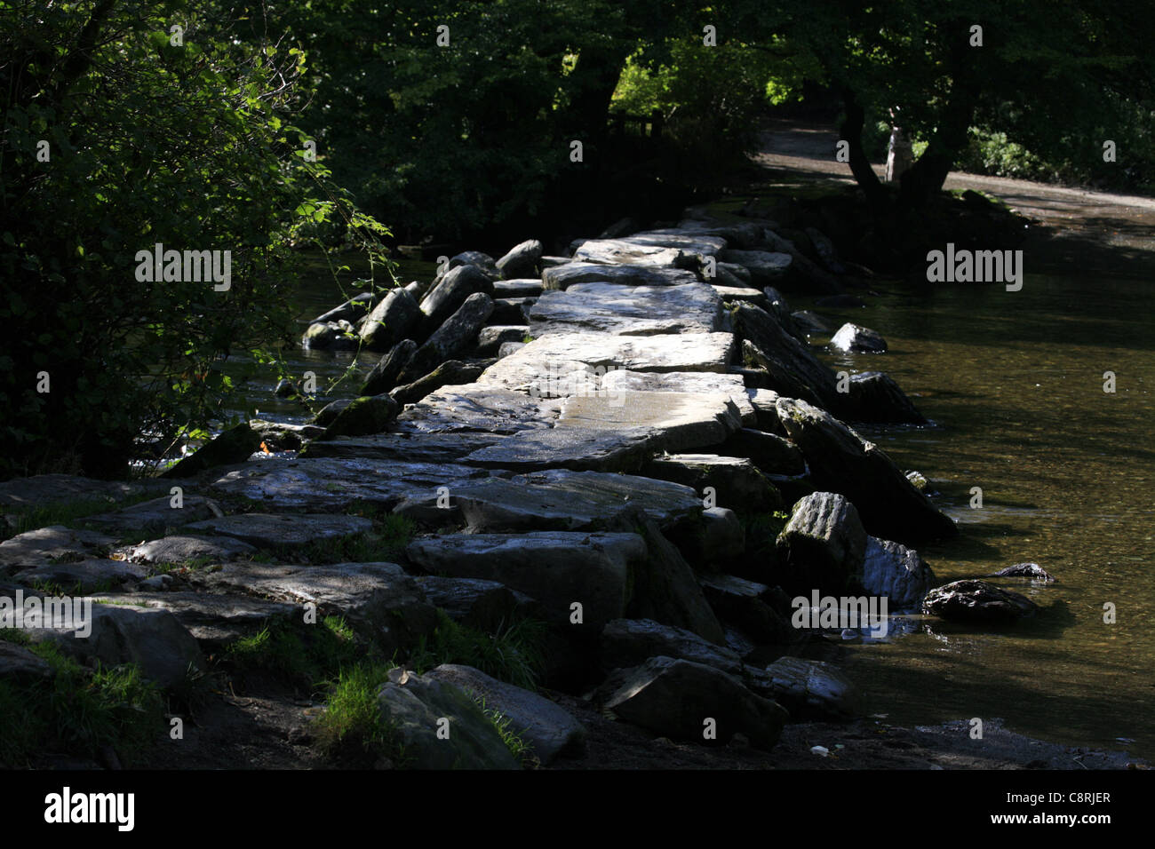 Tarr Steps, Somerset, Exmoor National Park Stock Photo - Alamy