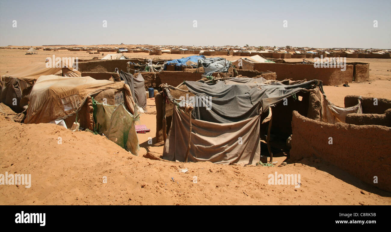 house in a refugeecamp in Chad Stock Photo - Alamy