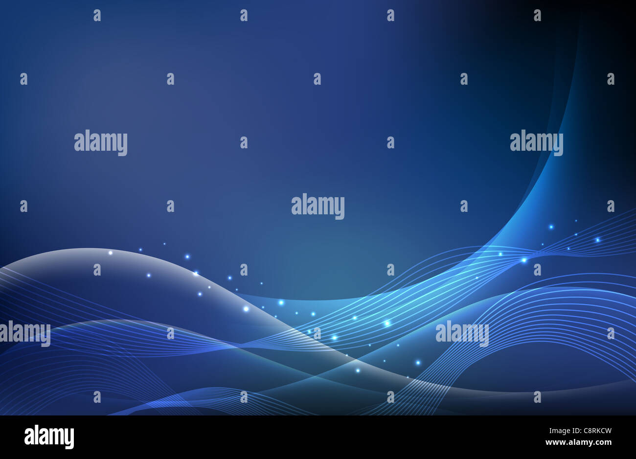 Illustration of wave pattern Stock Photo - Alamy