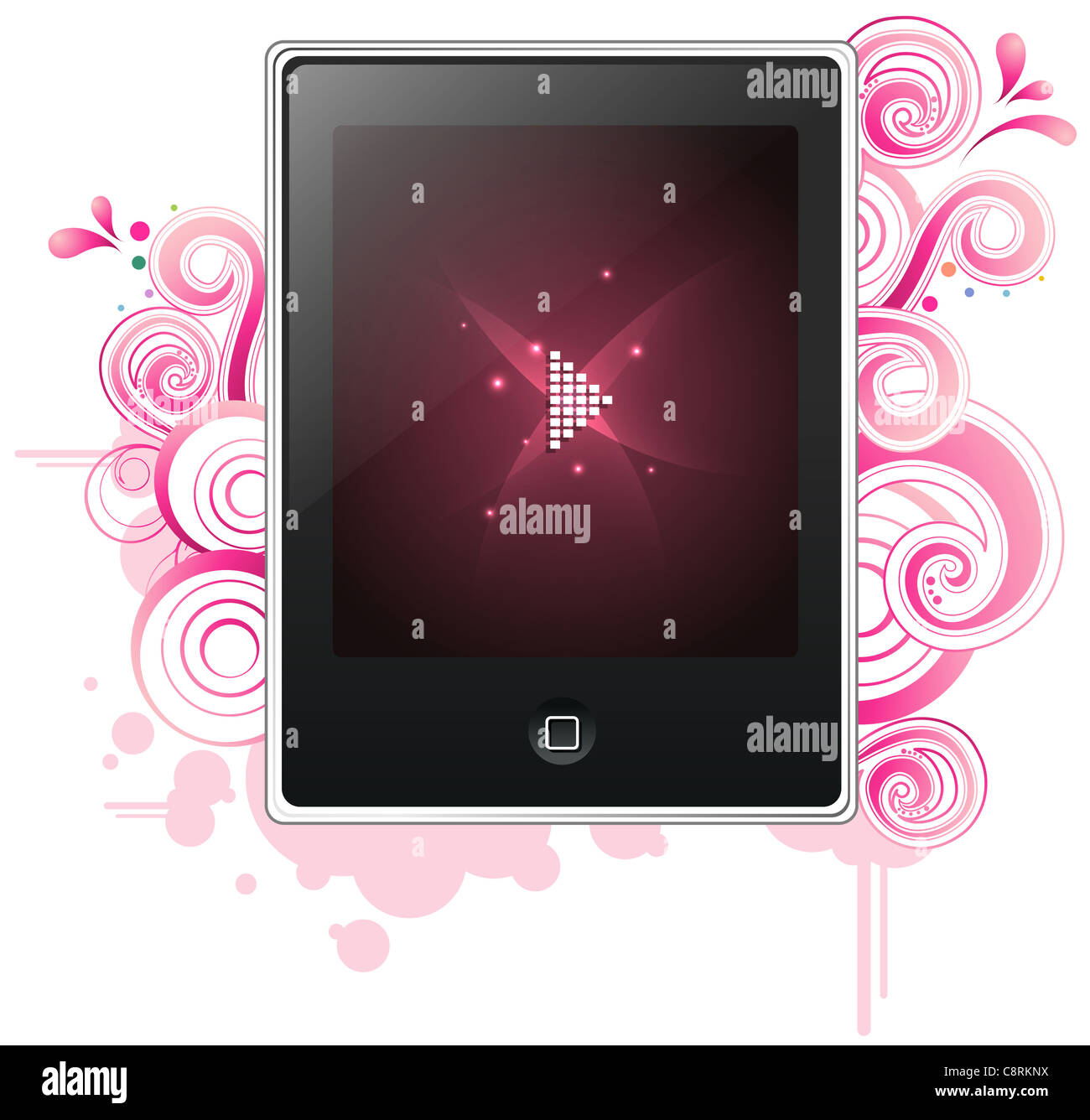 Cell Phone Screen Stock Photo - Alamy