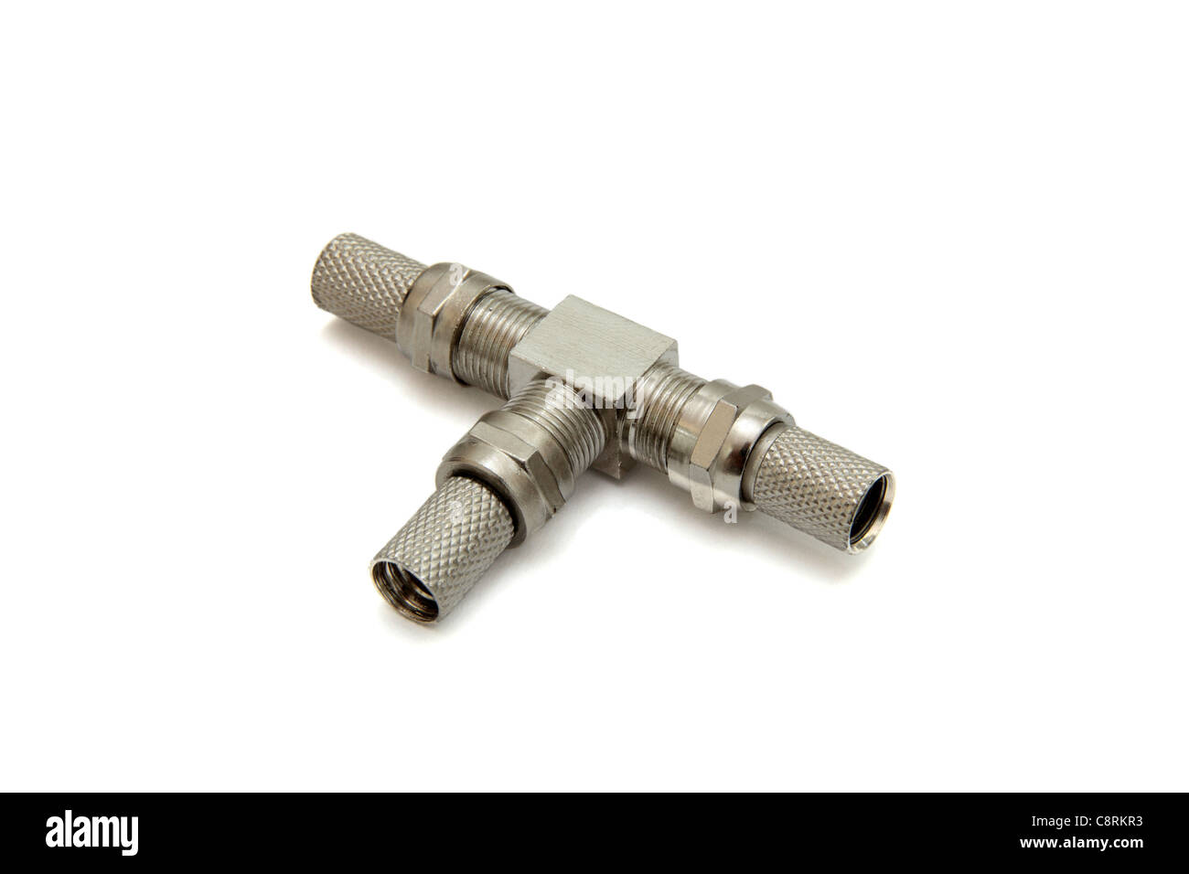 Professional cable tv connectors Stock Photo - Alamy