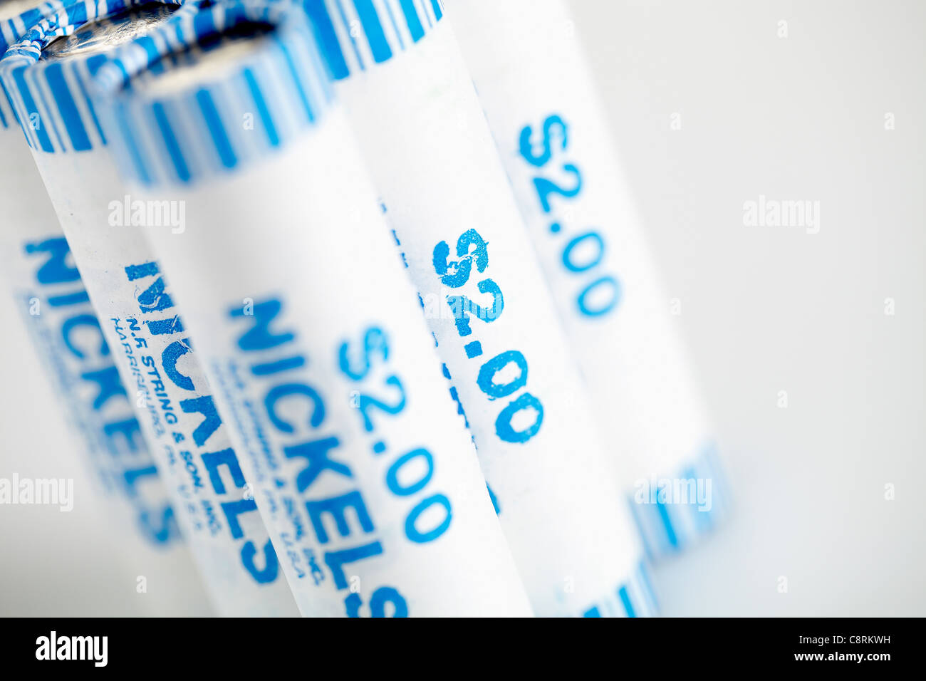 Rolled up dollar notes hi-res stock photography and images - Alamy