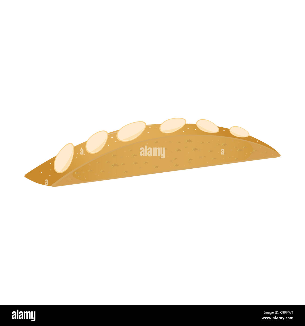 Biscoti almond hi-res stock photography and images - Alamy