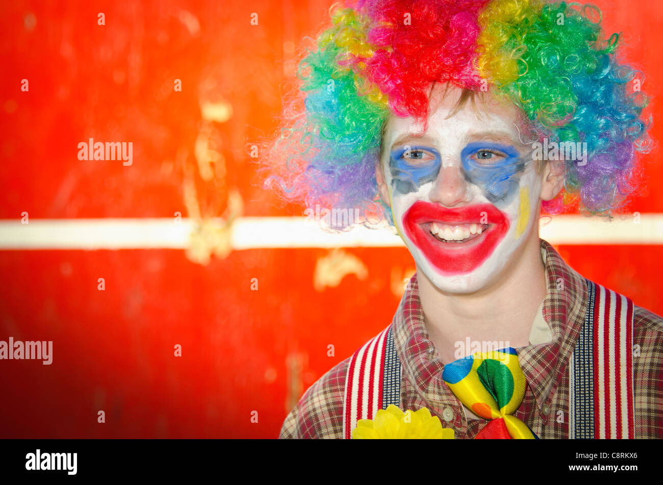 Clown face hi-res stock photography and images - Alamy