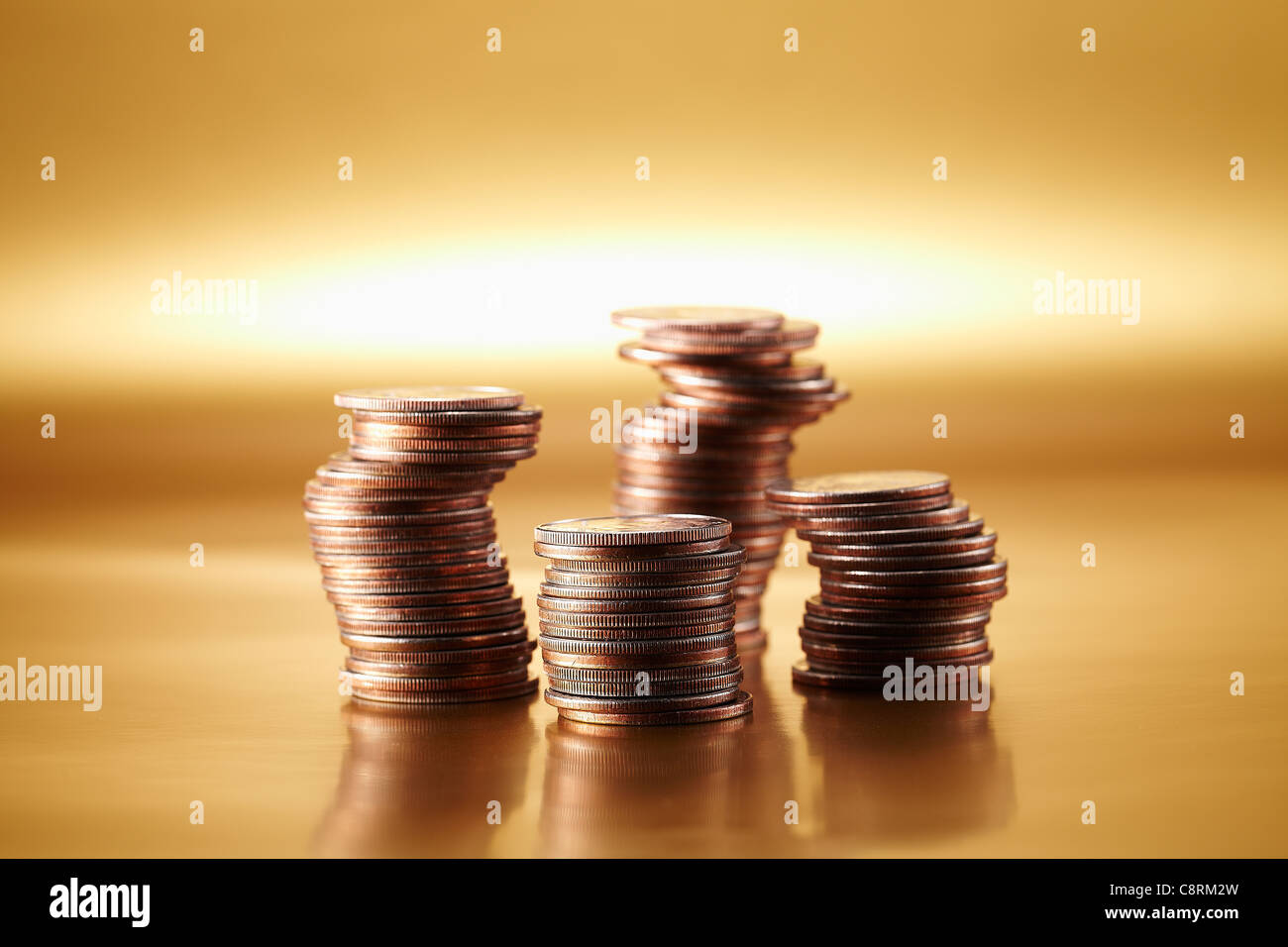 Metal coins hi-res stock photography and images - Alamy