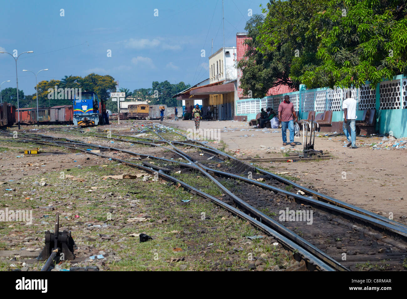 Brazzaville train hi-res stock photography and images - Alamy