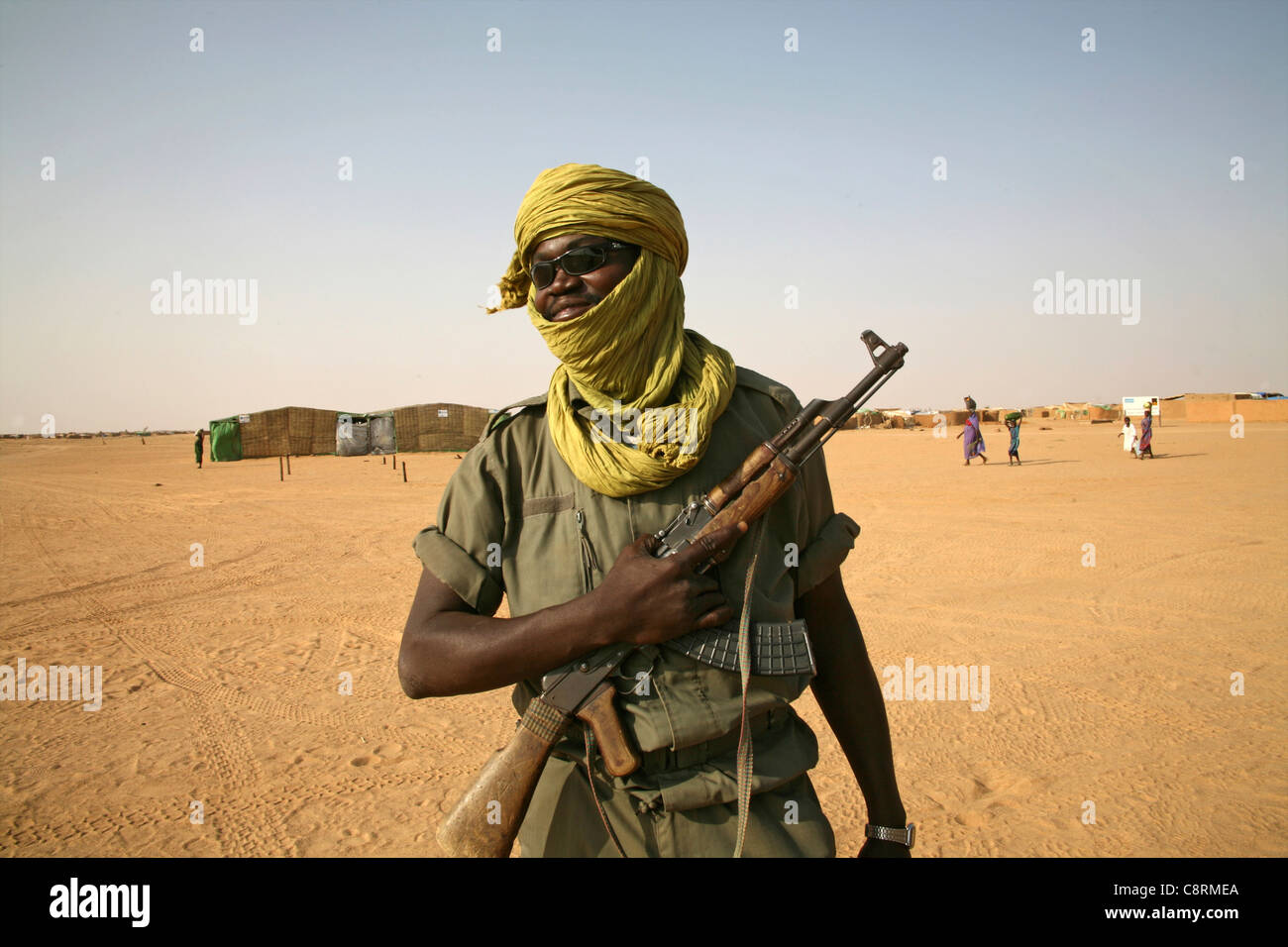 Chadian police officers Stock Photo - Alamy