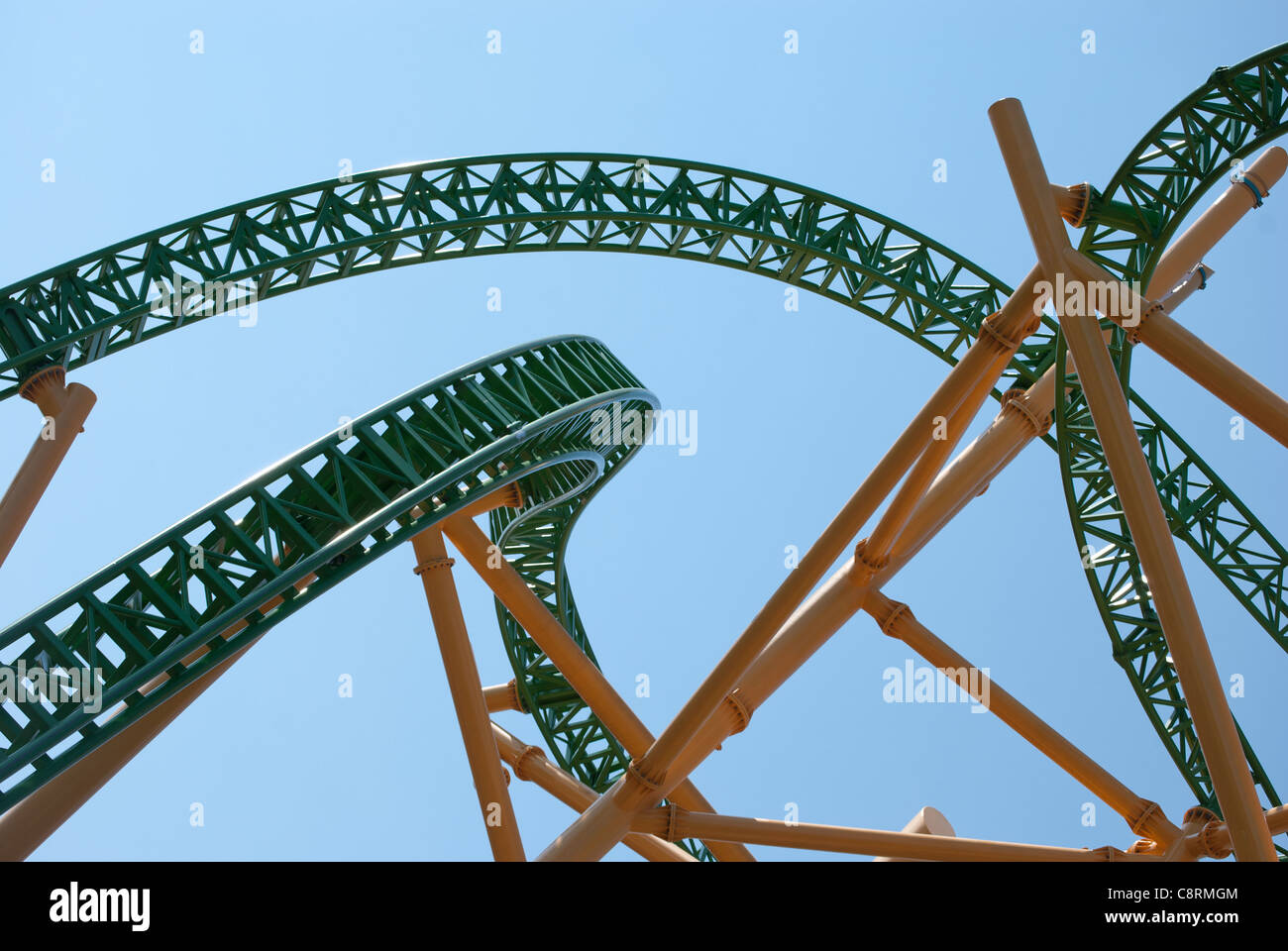 Steel construction roller coaster hi-res stock photography and images ...