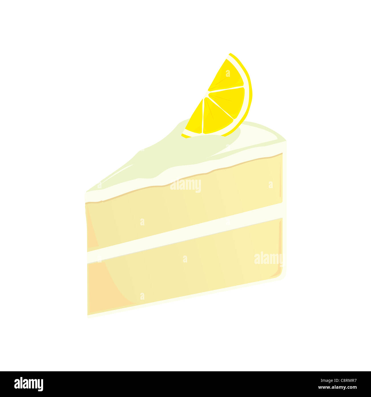 Two layer lemon cake hi-res stock photography and images - Alamy