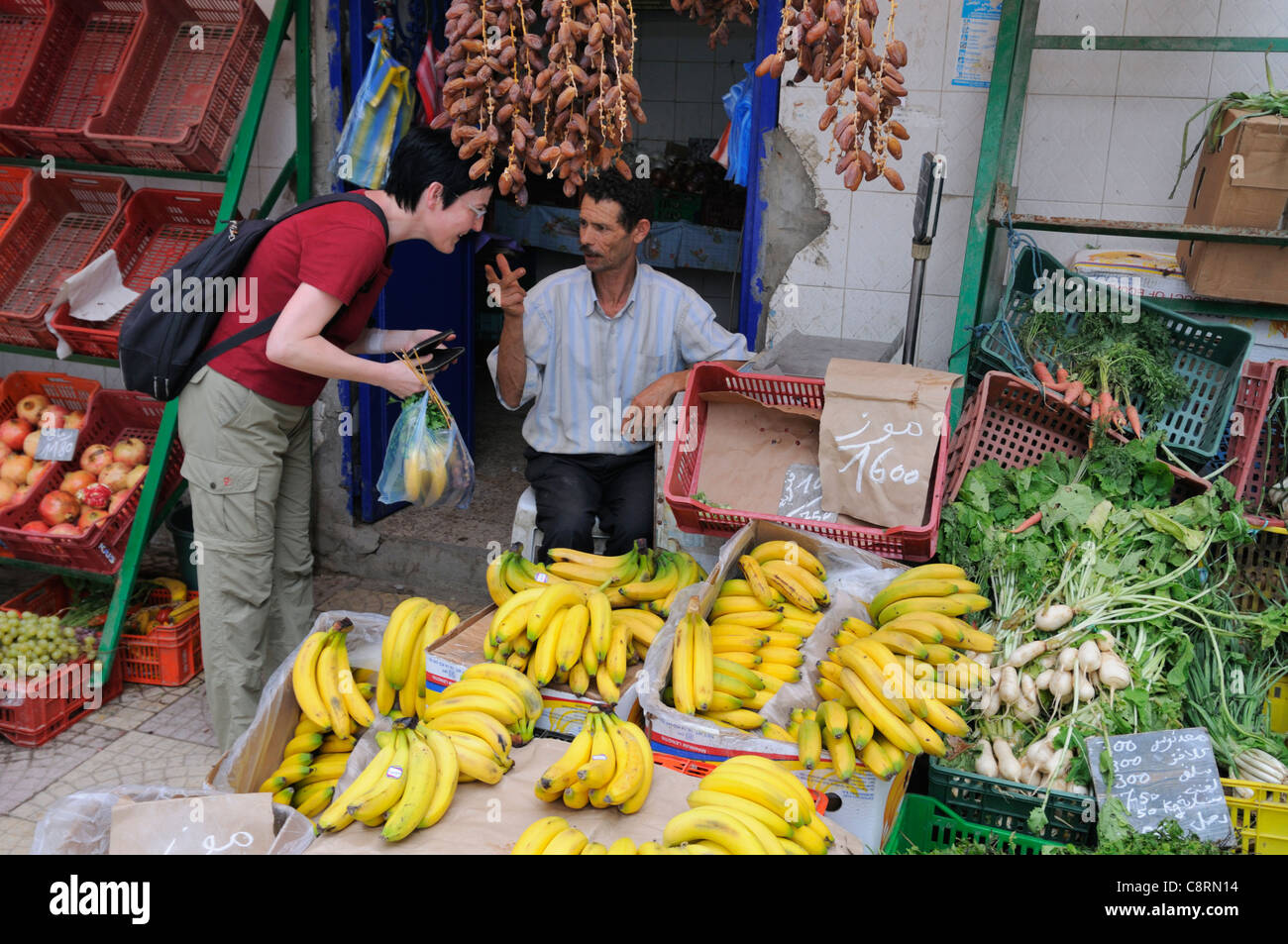 Tunisia market nabeul hi-res stock photography and images - Alamy