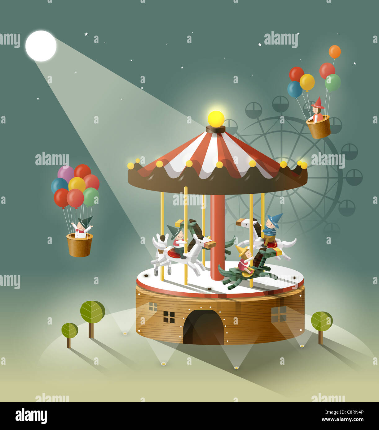 People At Fair Stock Photo - Alamy