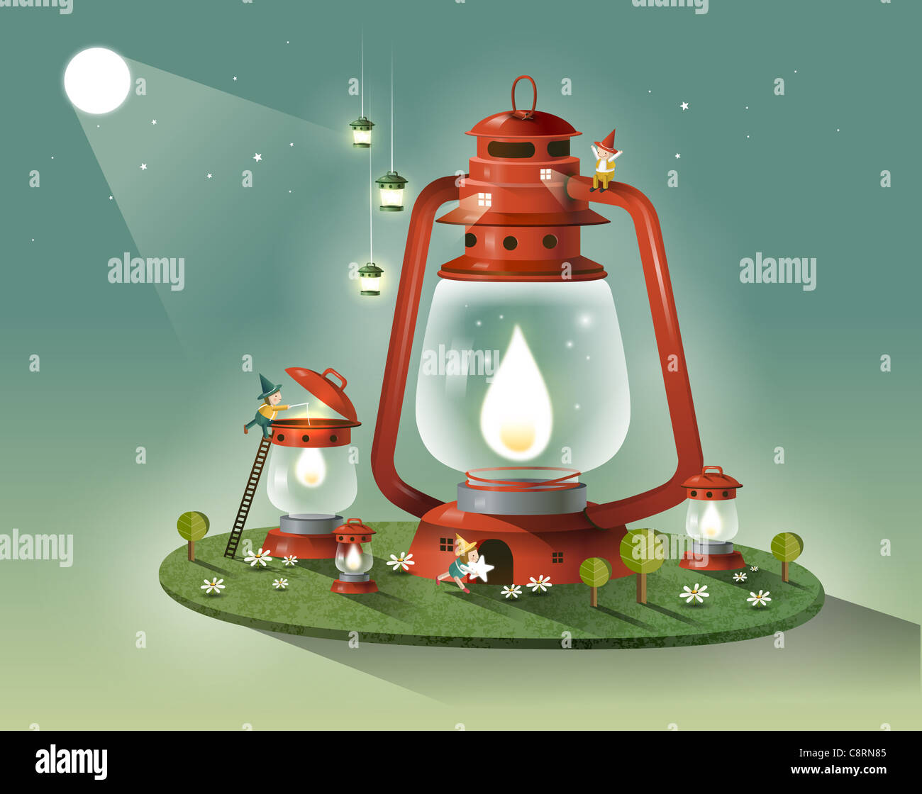 Running lantern hi-res stock photography and images - Alamy