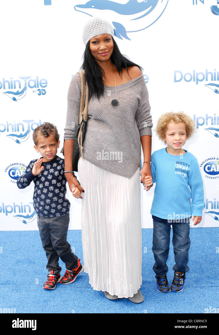 Garcelle beauvais and kids hi-res stock photography and images - Alamy