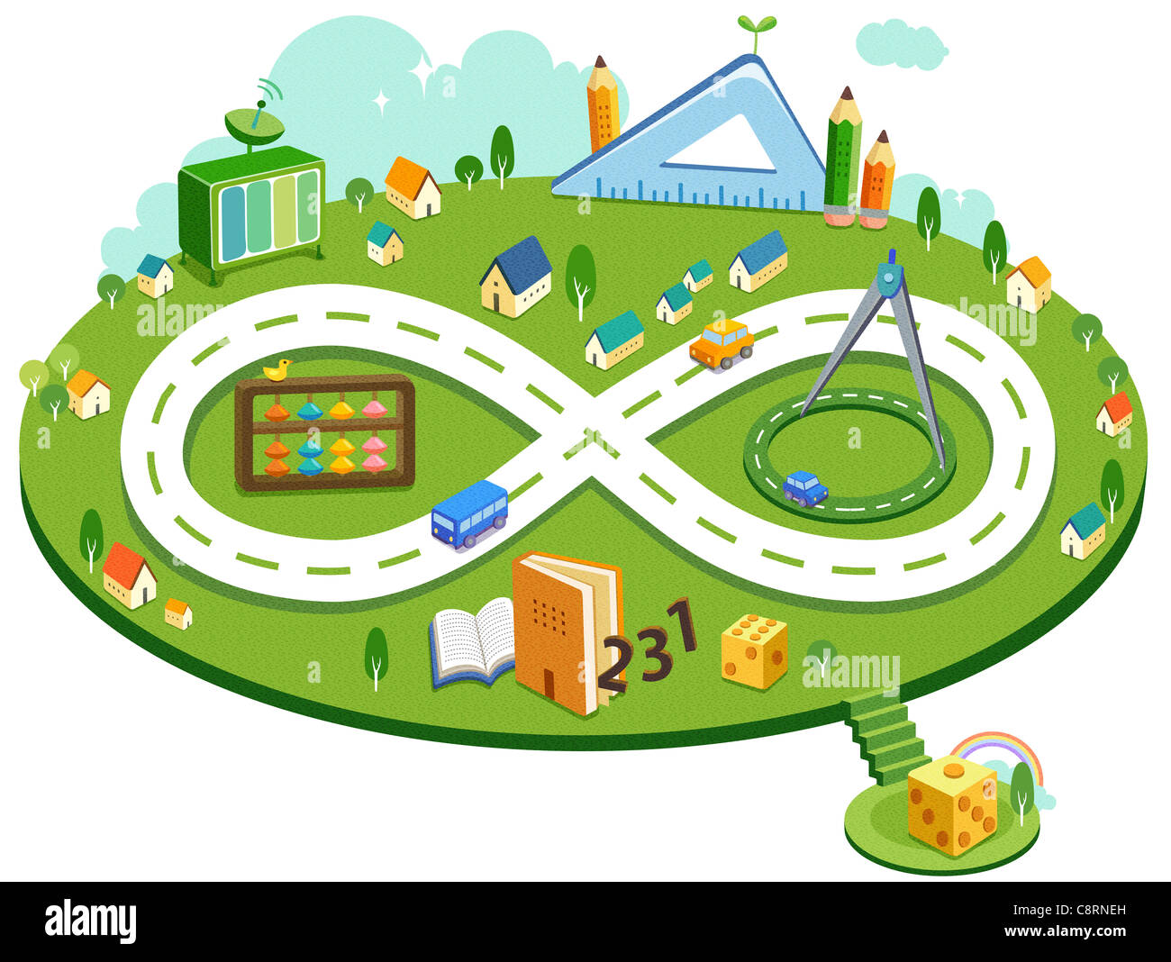 Educational Playground And Facility Stock Photo - Alamy