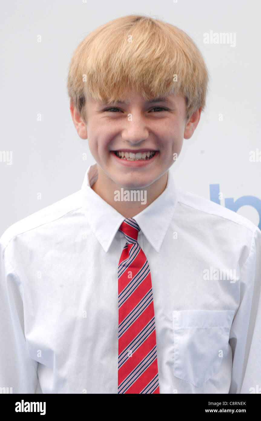 Nathan Gamble at arrivals for DOLPHIN TALE Premiere, Village Theatre in ...