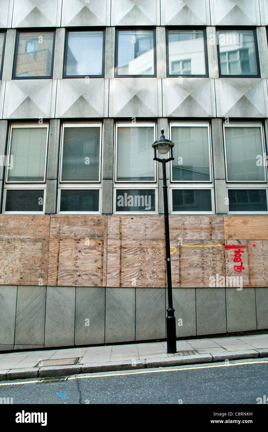 Derelict Office Block Stock Photo - Alamy