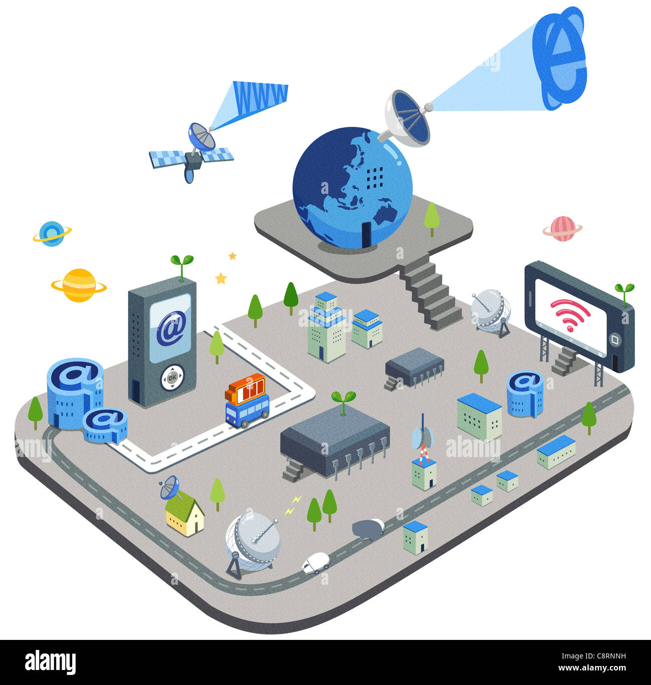 Wide copy space Cut Out Stock Images & Pictures - Alamy