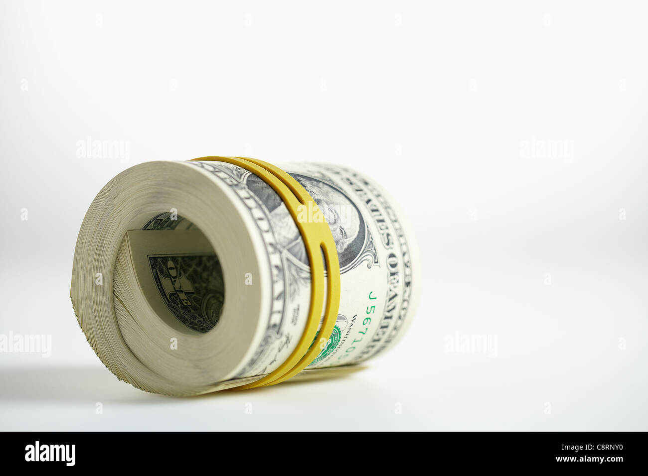 Bundle of American currency notes Stock Photo - Alamy